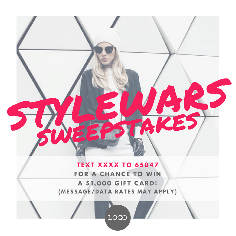 Graphics Tips (and Designs) to Promote Your Text to Win Sweepstakes ...